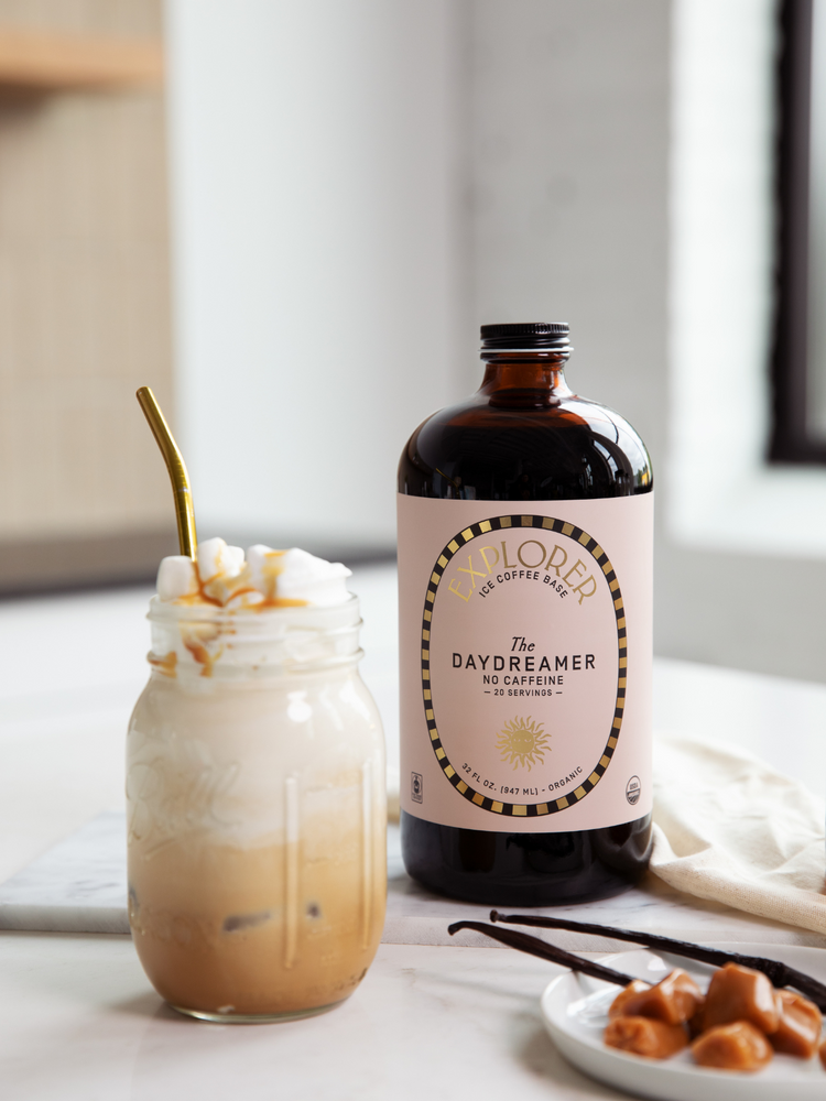 Sea Salt Caramel Syrup | For Coffee, Soda, & More – Explorer Cold Brew